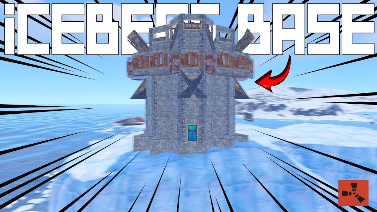 Sobrevivendo 24 horas em uma BASE no ICEBERG no RUST - parte 1 - YouTube