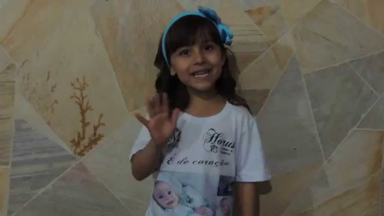 Sofia Prado Campanha amigos do Pedrinho salão Horus - YouTube