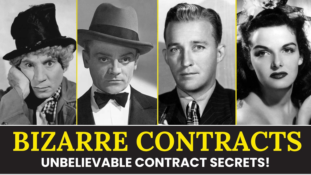 WEIRDEST CLAUSES Written In Golden Age Hollywood Contracts - YouTube