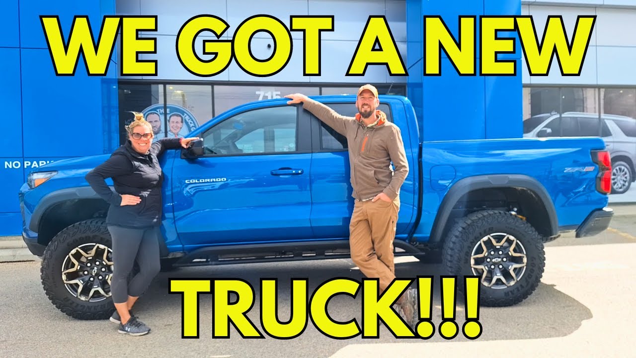 We got a NEW TRUCK!!! We bought a 2024 CHEVY COLORADO ZR2 | Chevy ...