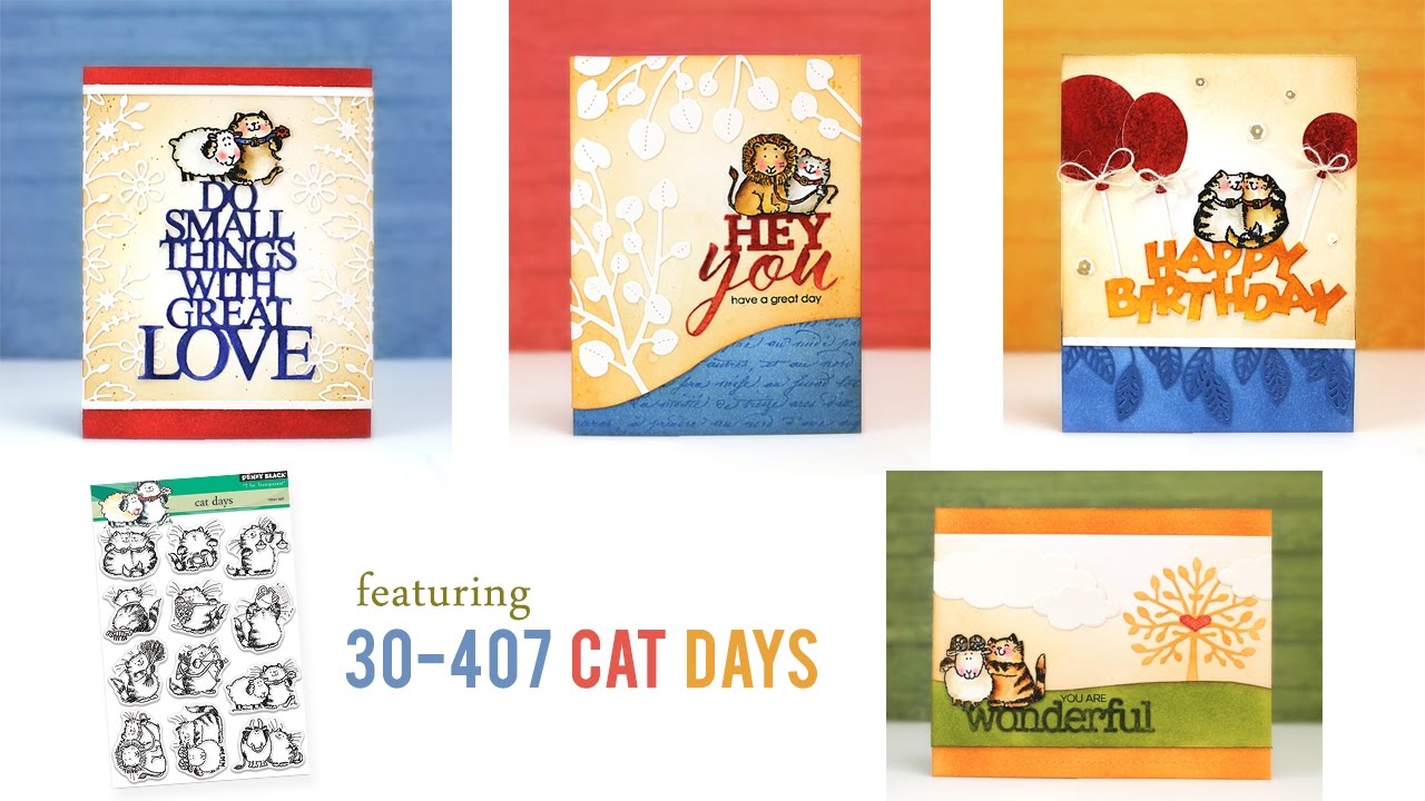 PB&J: Cat Days Card Collection - YouTube