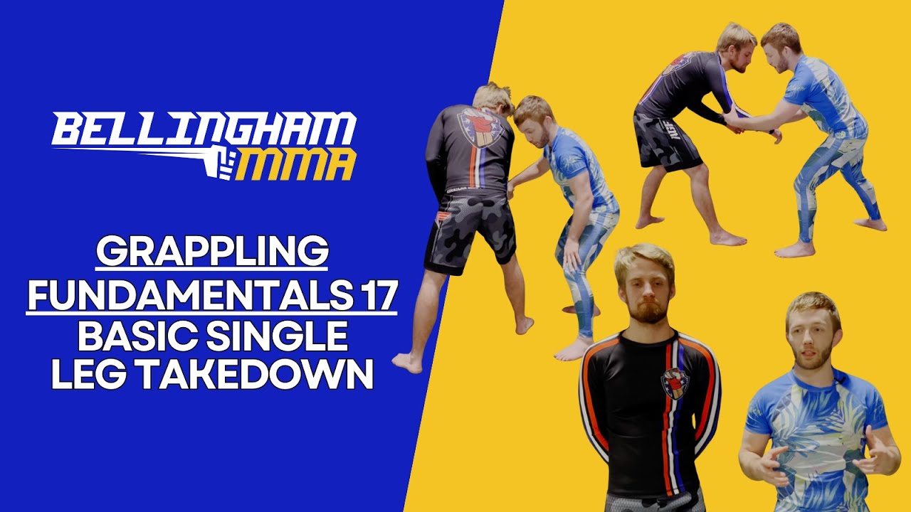 Grappling Fundamentals 17- Single Leg Takedown - YouTube
