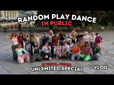 RANDOM PLAY DANCE IN PUBLIC VIENNA, AUSTRIA - [랜덤플레이댄스] [UNLXMITED SPECIAL] [RPD] [SEP 26] [+VLOG]