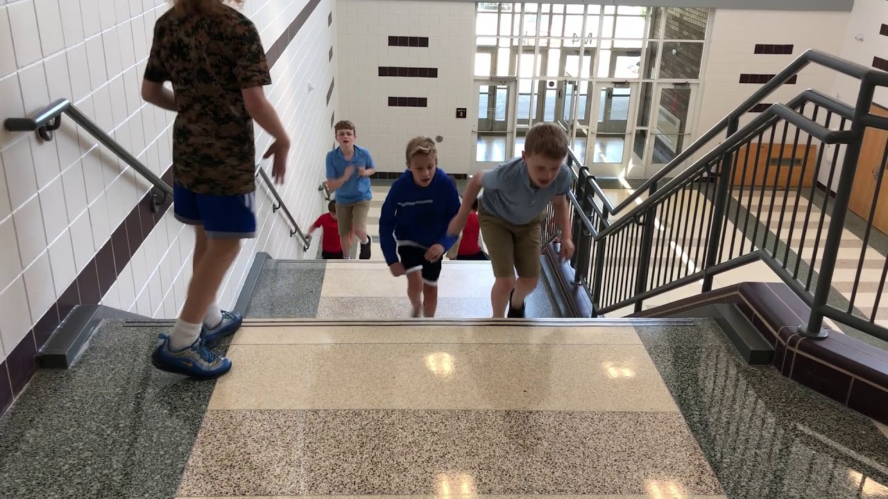 World Record - Most Combined Stairs Climbed by a group of people in 2 ...