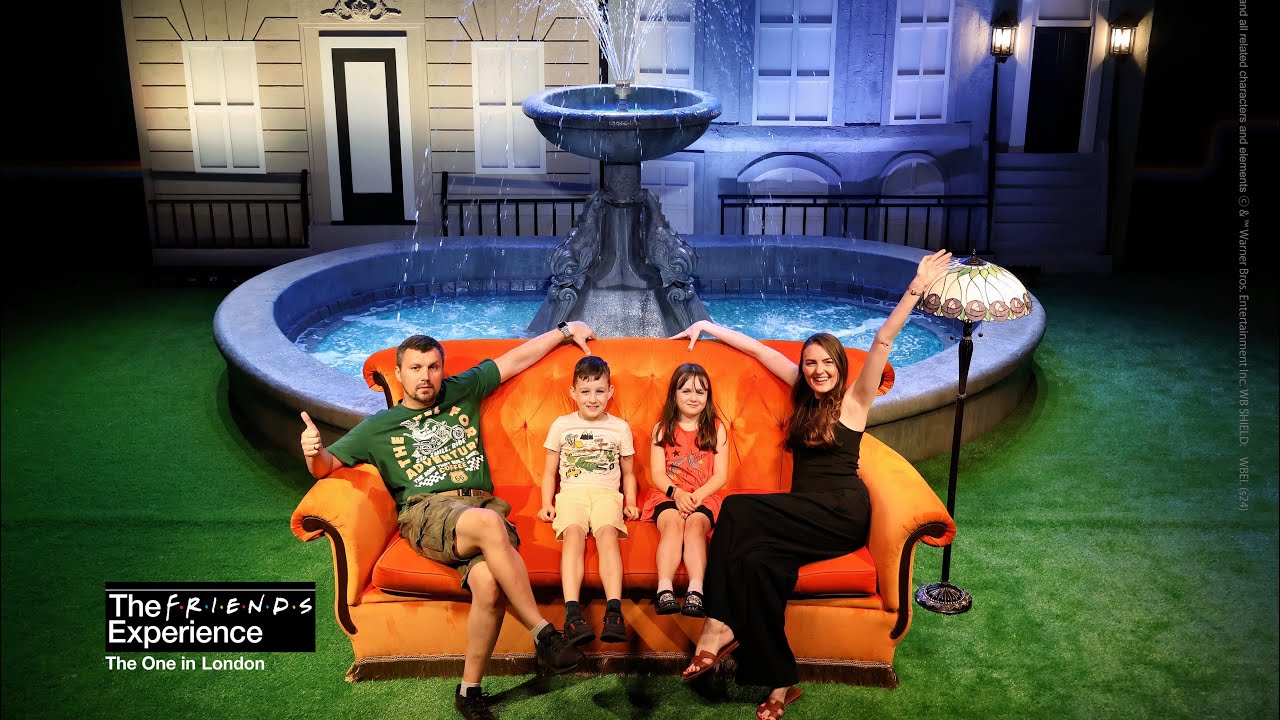 The FRIENDS Experience has landed in London! - YouTube