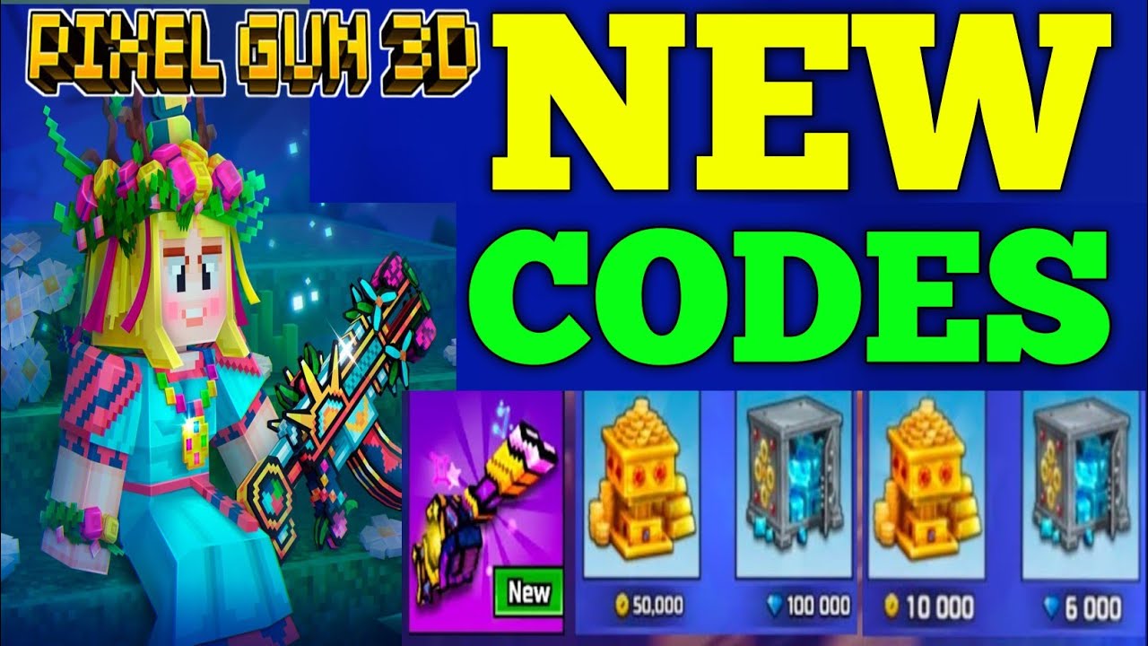 HURRY UP PIXEL GUN 3D PROMO CODES 2023 | PIXEL GUN 3D CODES 2023 | PG3D ...
