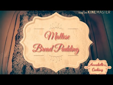 Maltese Bread Pudding with Cocoa and Brandy - Pudina tal-ħobż - YouTube