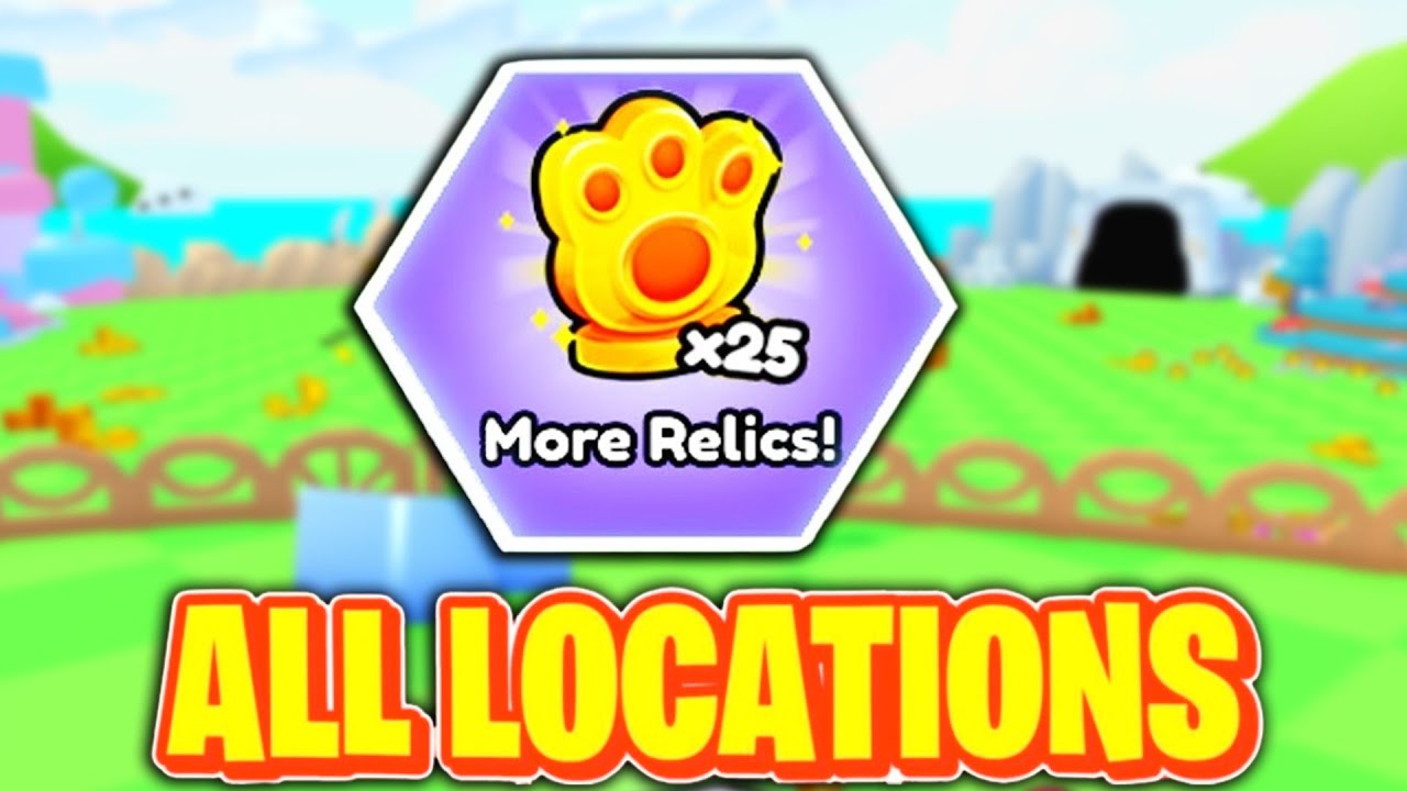 How To FIND ALL 50 Shiny Relic Locations In PETS GO! Roblox - YouTube