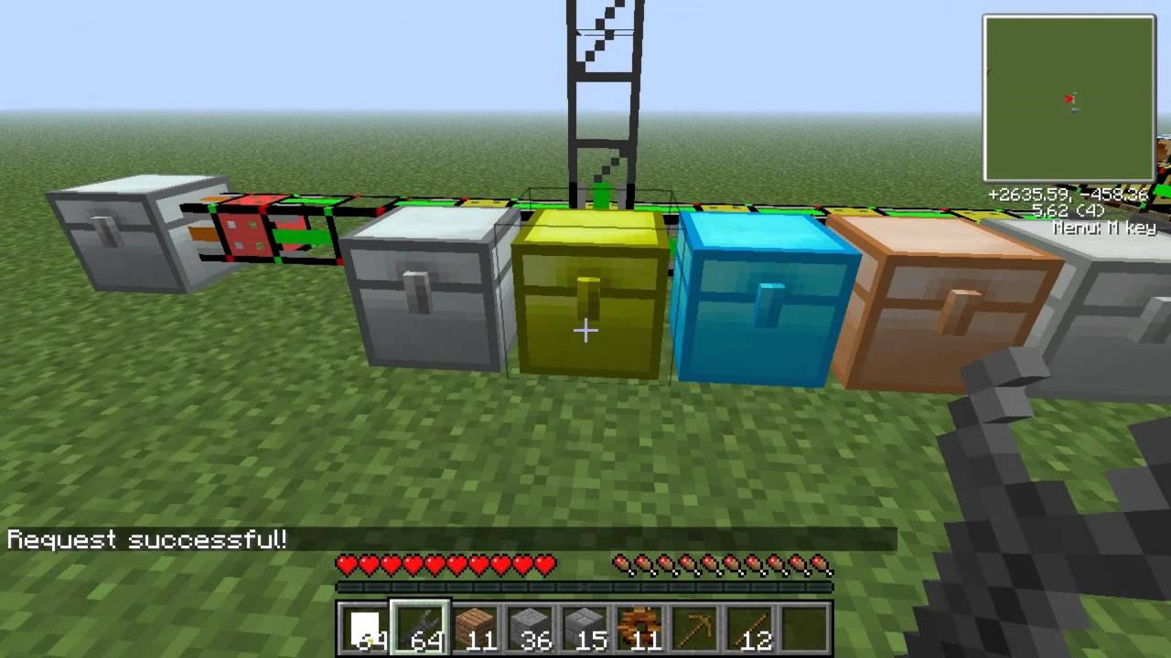 mod showcase logistic pipes 1.2.5 1.3.2? - YouTube