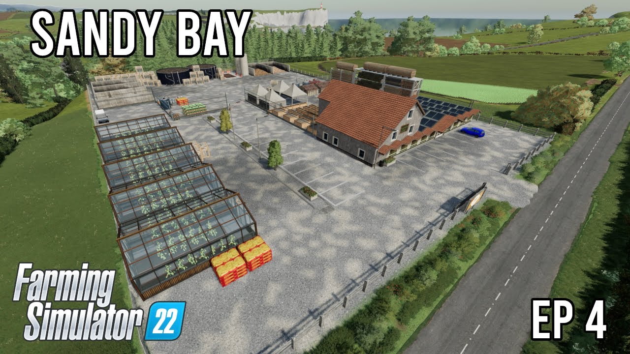 WORKING IN THE COW PASTURE | FS22 LETS PLAY | SANDY BAY 22| #4 - YouTube