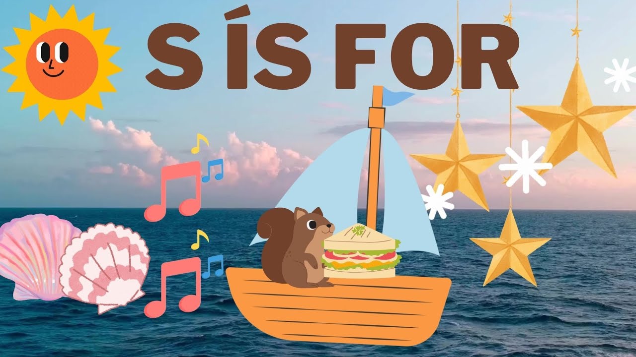 S is for | S Phonics Song for toddlers| ABC Phonics Poems for kids ...