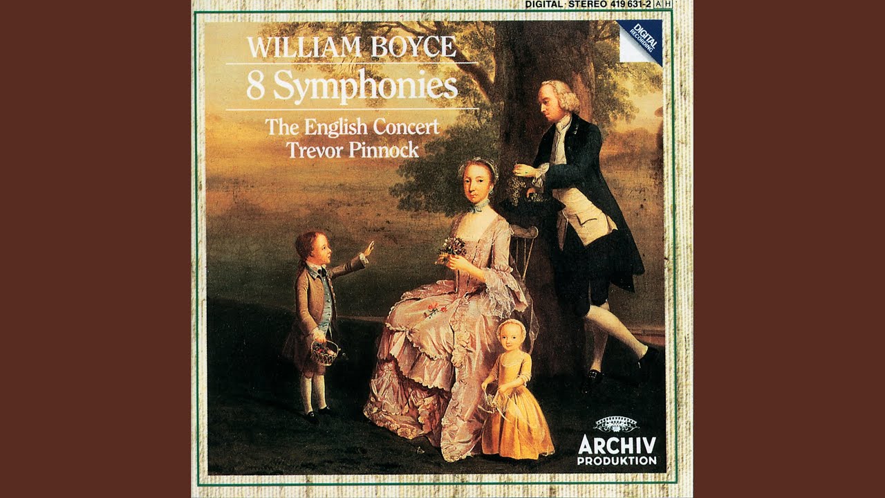 Boyce: Symphony No. 1 in B-Flat Major - III. Allegro (II) - YouTube