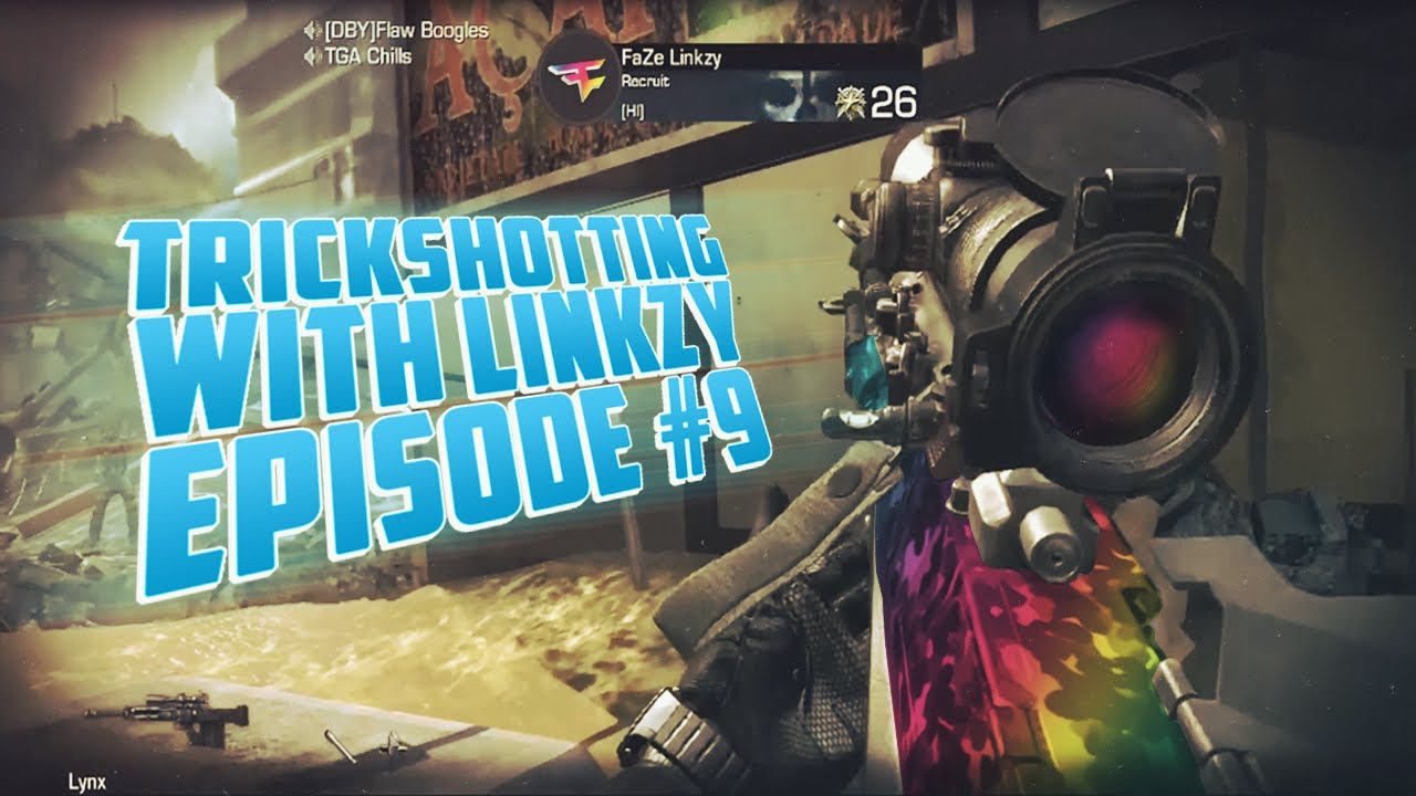 Trickshotting With Linkzy #9 | FaZe Linkzy - YouTube
