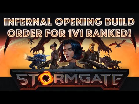 Stormgate - Infernal Opening Build Order for 1v1 Ranked! - YouTube