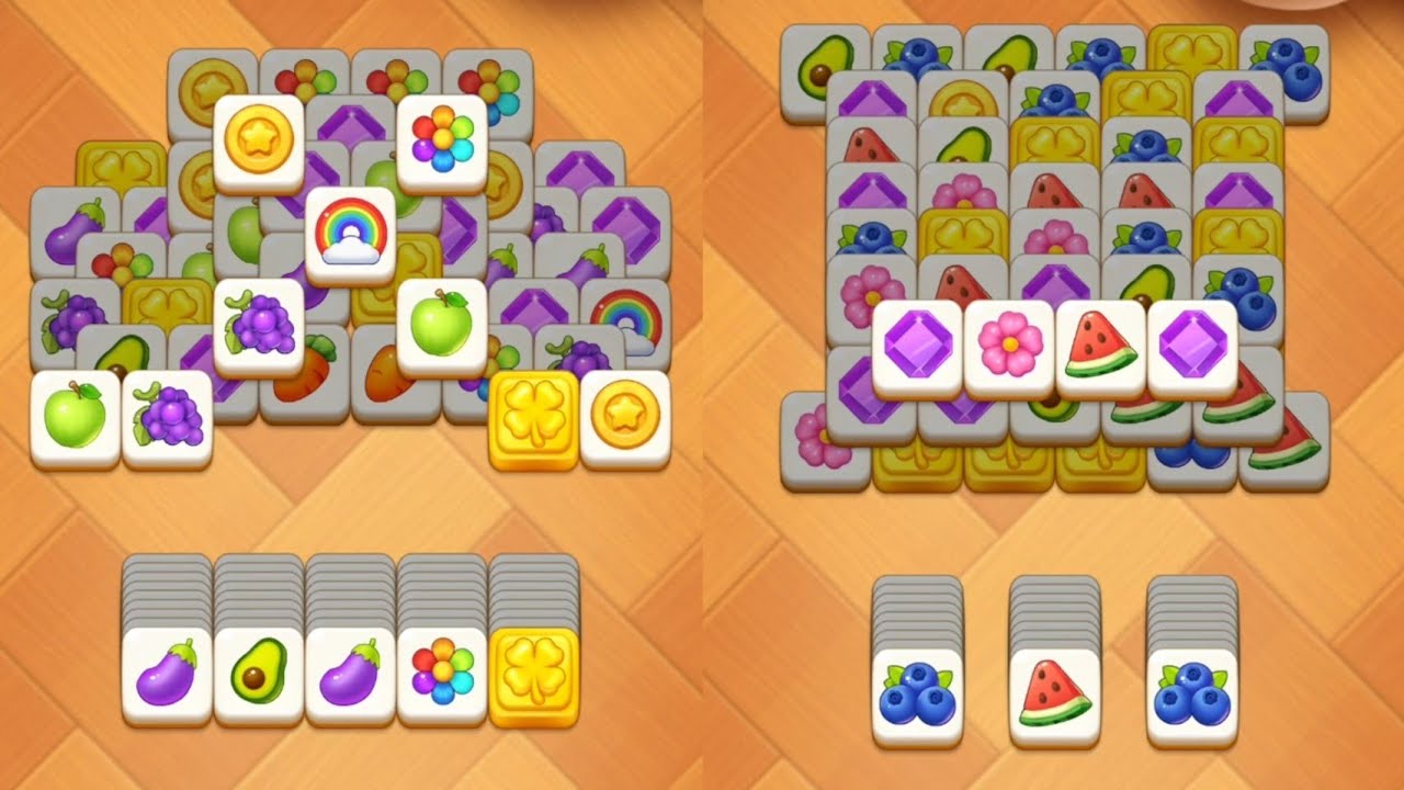 Tile Family Match Puzzle Game Level 210 - 213 - YouTube