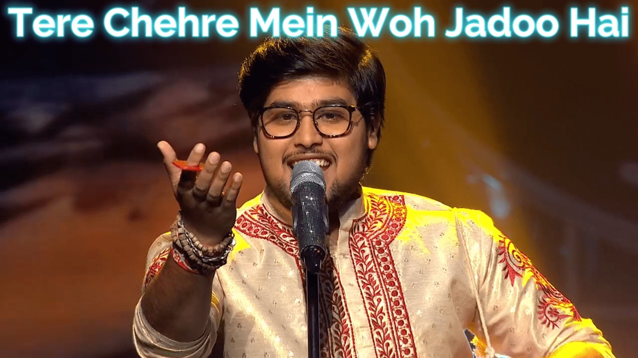 Indian Idol Subhajit Chakraborty’s 'Tere Chehre Mein Woh Jadoo Hai' - A Magical Performance ...