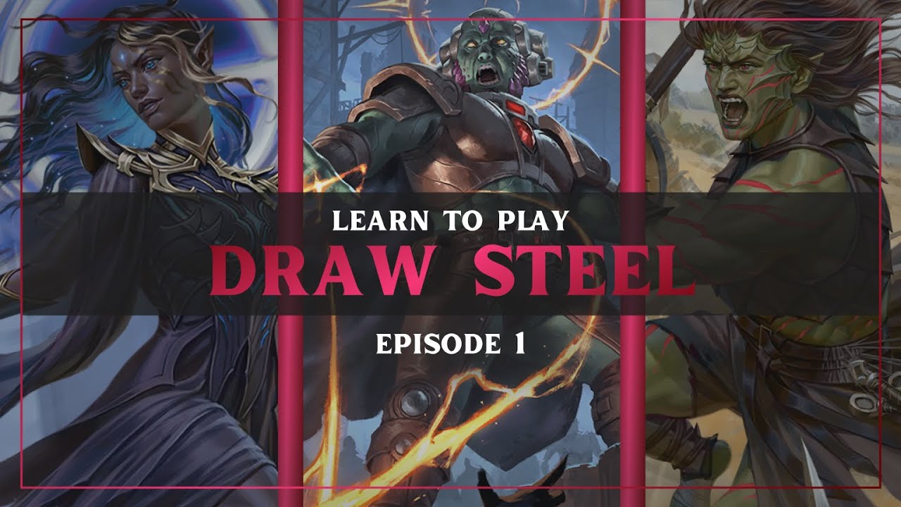 The Delian Tomb Ep 1 - Introductions: A Draw Steel Actual Play - YouTube