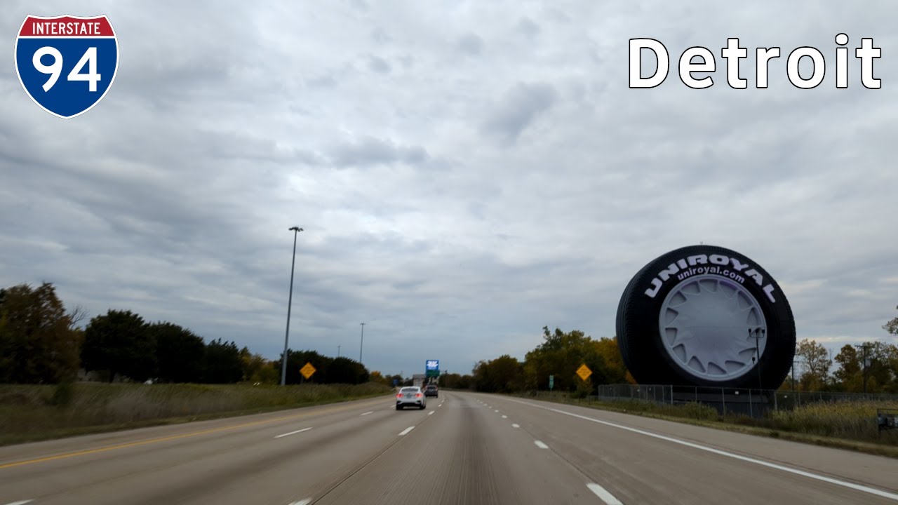 Interstate 94, Detroit (E8-17) - YouTube