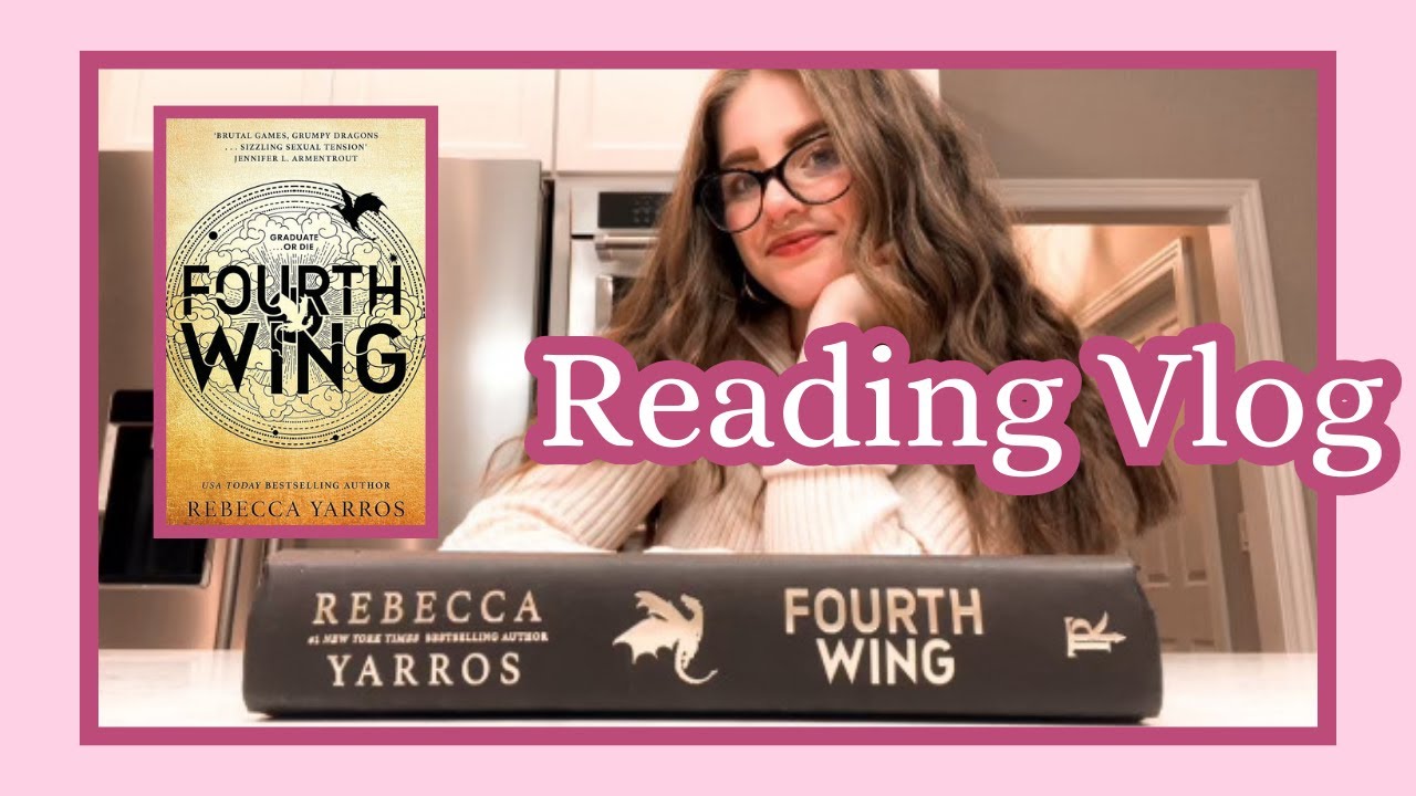 I finally read Fourth Wing | Reading Vlog + Live Reactions and Thoughts - YouTube