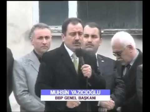 Muhsin YAZICIOĞLU son konuşması