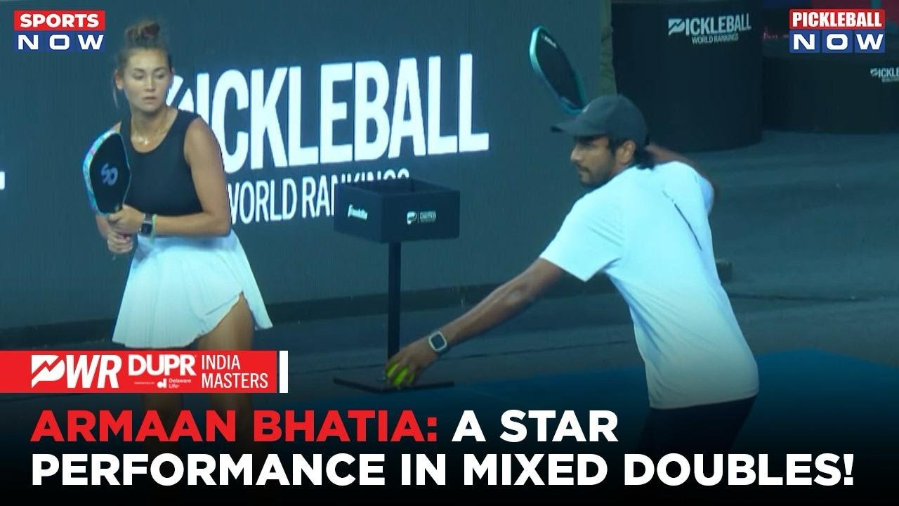 Armaan Bhatia Delivers a Stunning Performance in Mixed Doubles! - YouTube