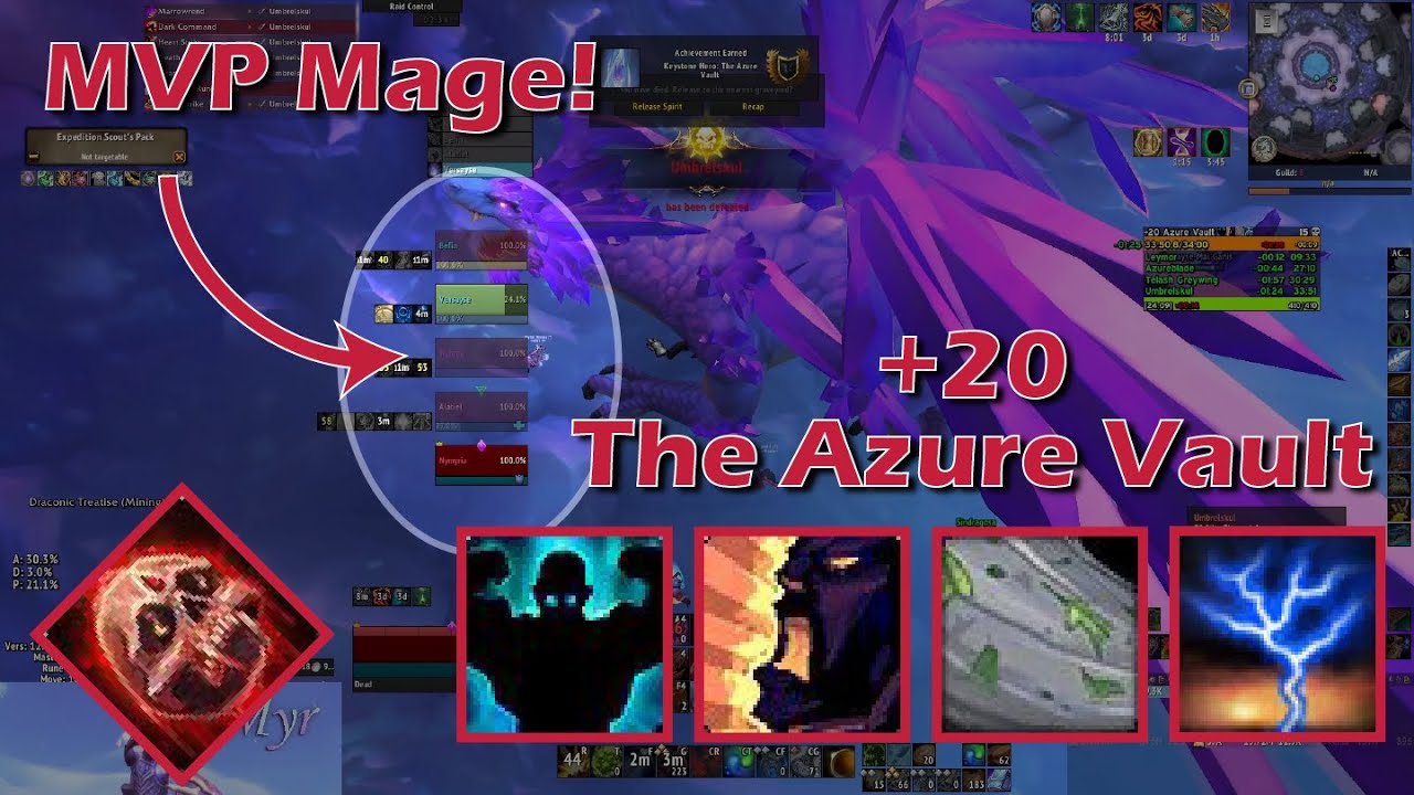 +20 The Azure Vault Blood Death Knight PoV - Bolstering Storming ...