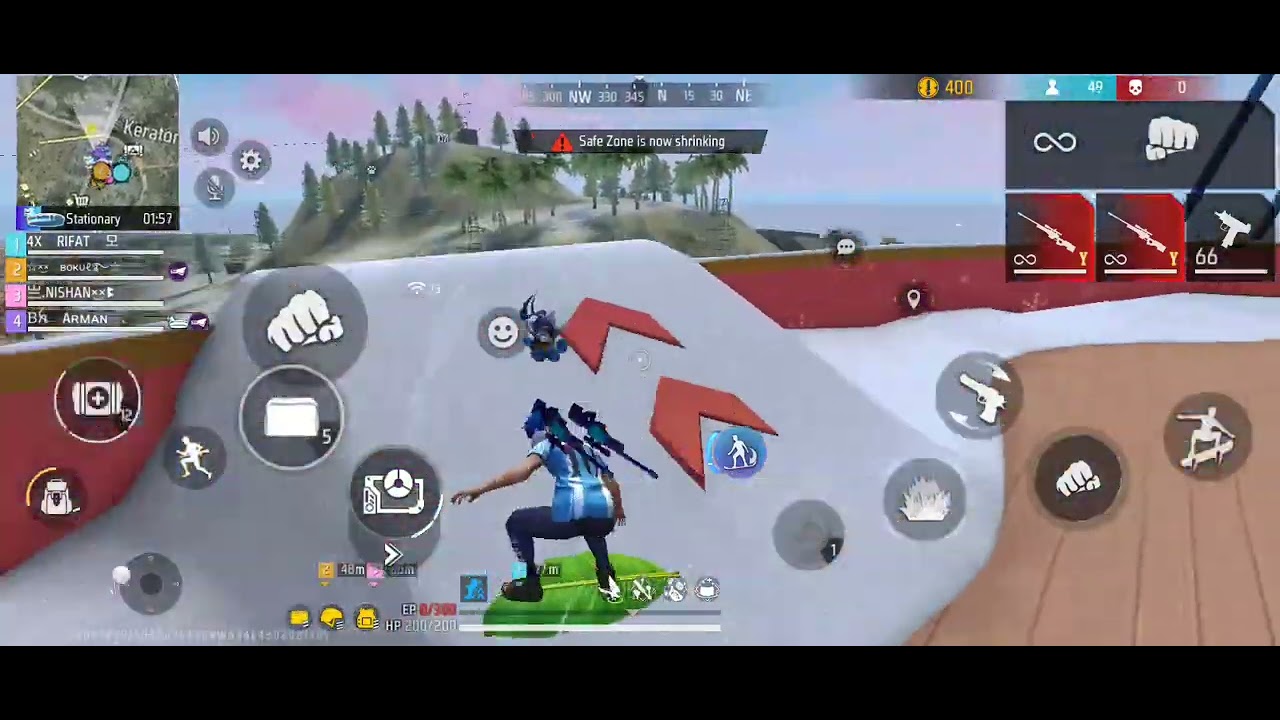 Free fire Grandmaster lobby sniper game play video #freefireMax # ...