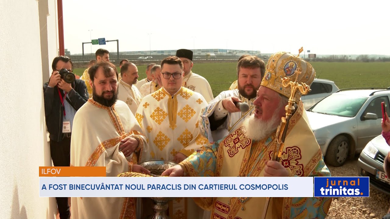 A fost binecuvântat noul paraclis din cartierul Cosmopolis - YouTube