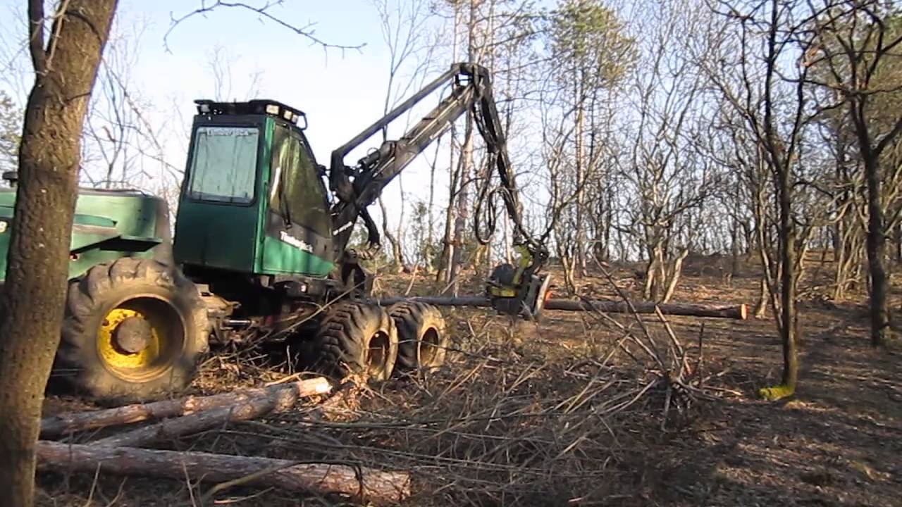 Timberjack 1270B 8. - YouTube