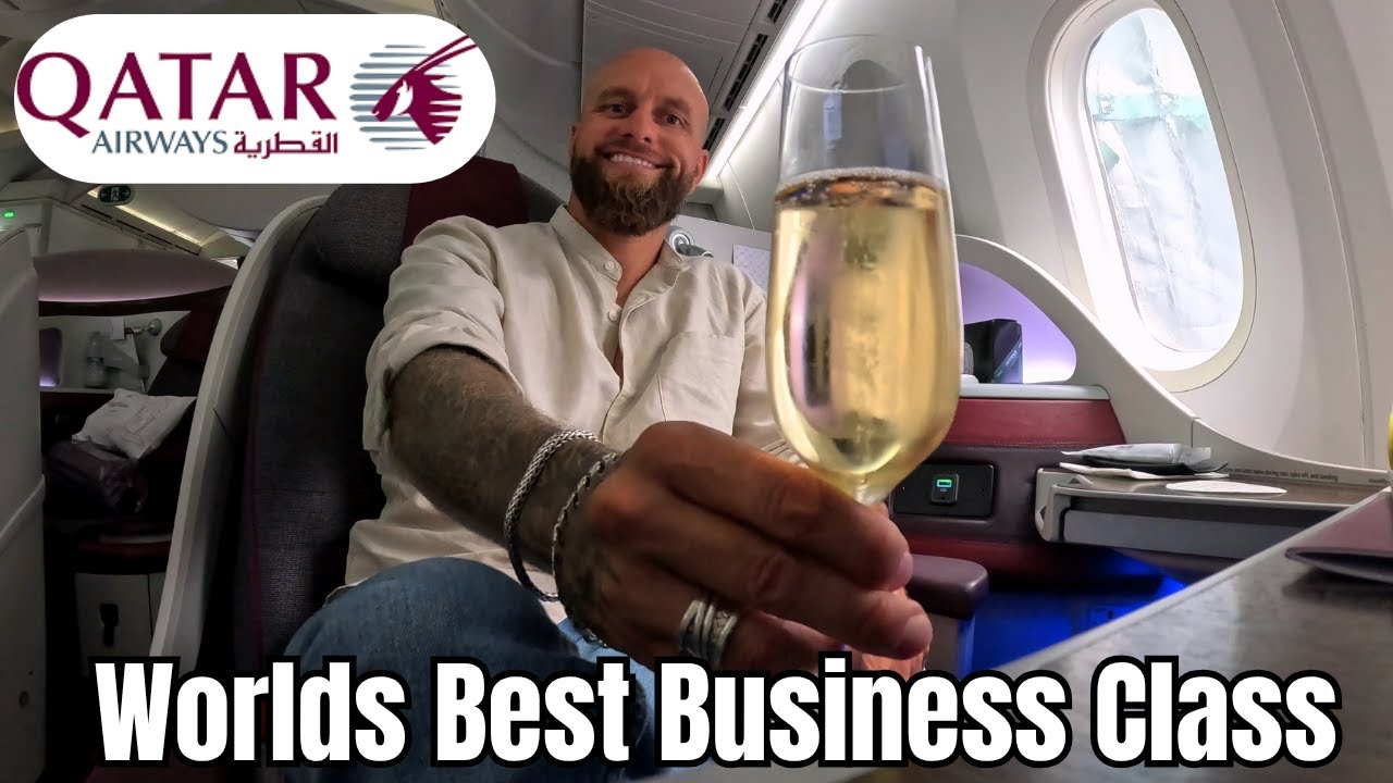 The Number One Business Class Flight In The World! Qatar Airways ️ 🇶🇦 ...