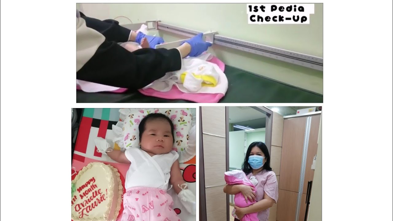 Happy 1 Month | Pedia Check-Up | Newborn Baby - YouTube