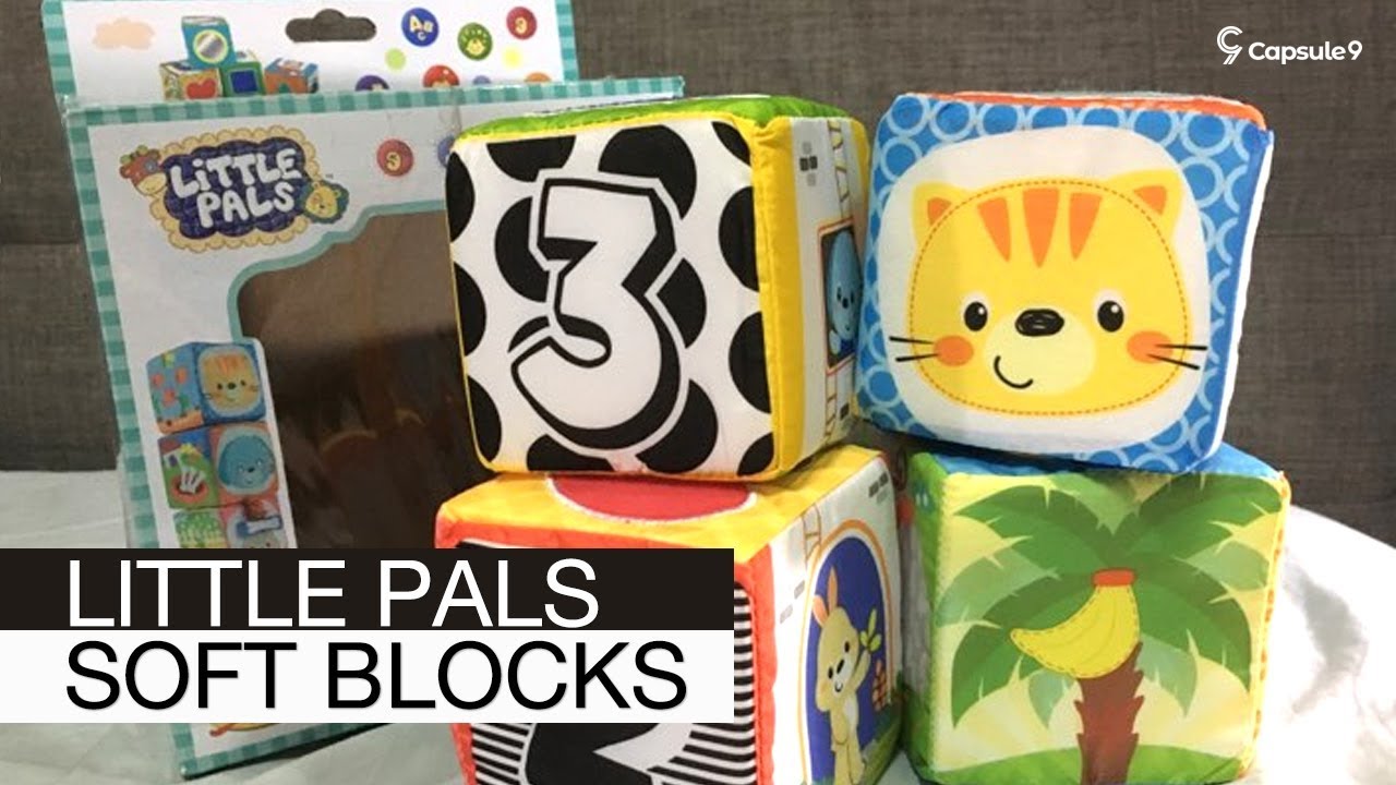 Little pals soft blocks - YouTube