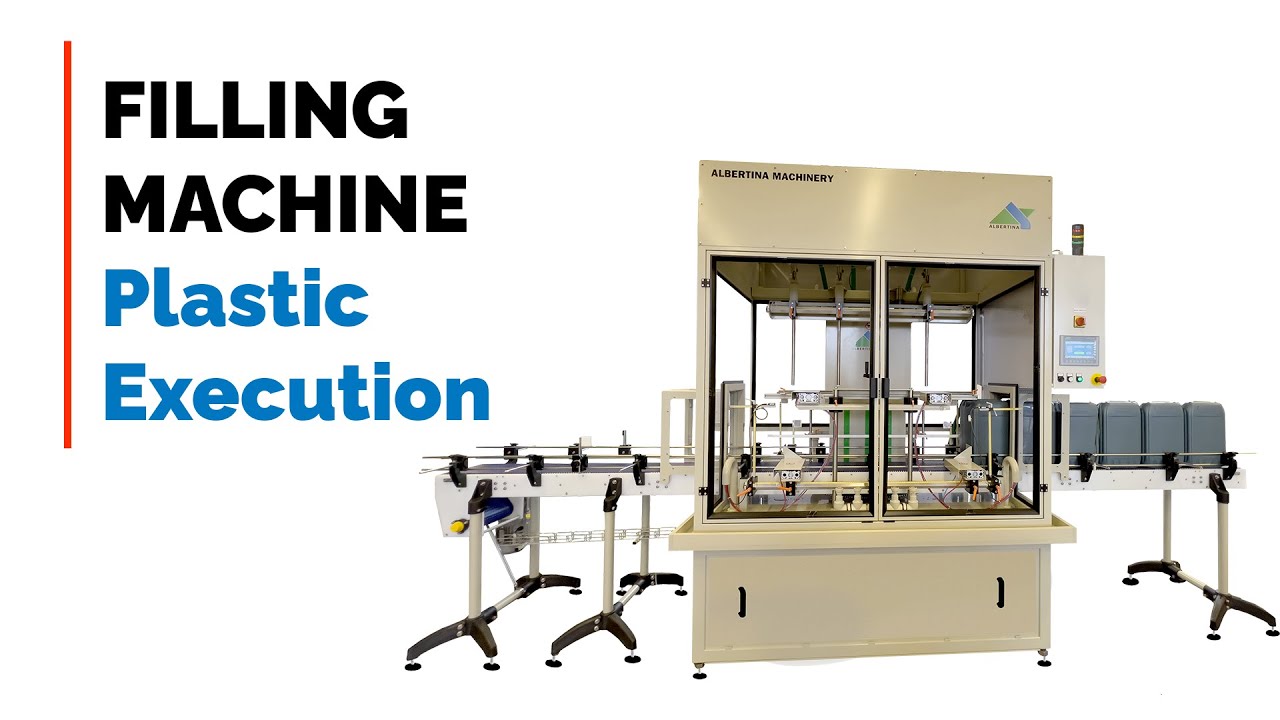 Plastic Execution: Filling Machine I ALBERTINA Machinery - YouTube