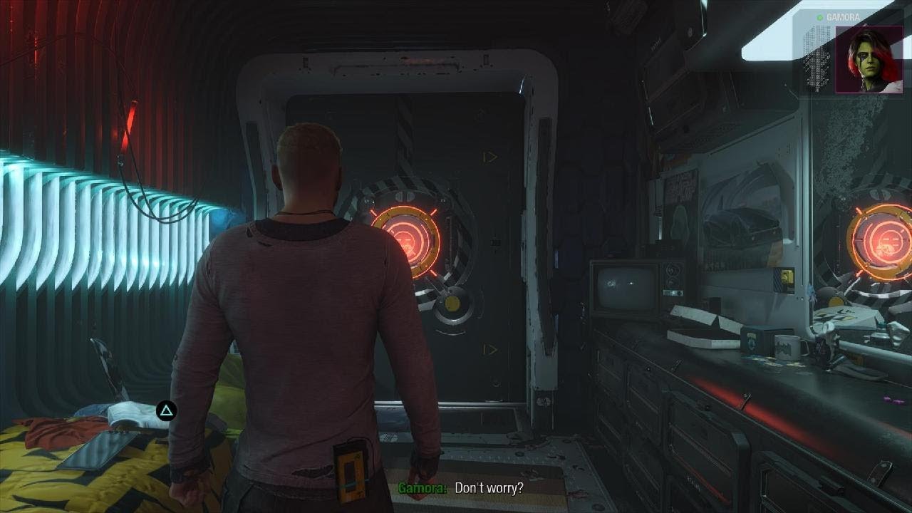 Marvel's Guardians of the Galaxy - Kammy stops emergency lock down ...