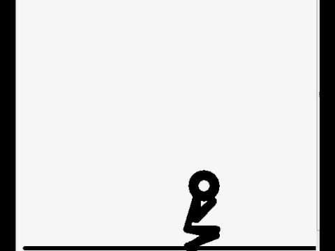 Stick figure back flip ( first ever one please rate) - YouTube
