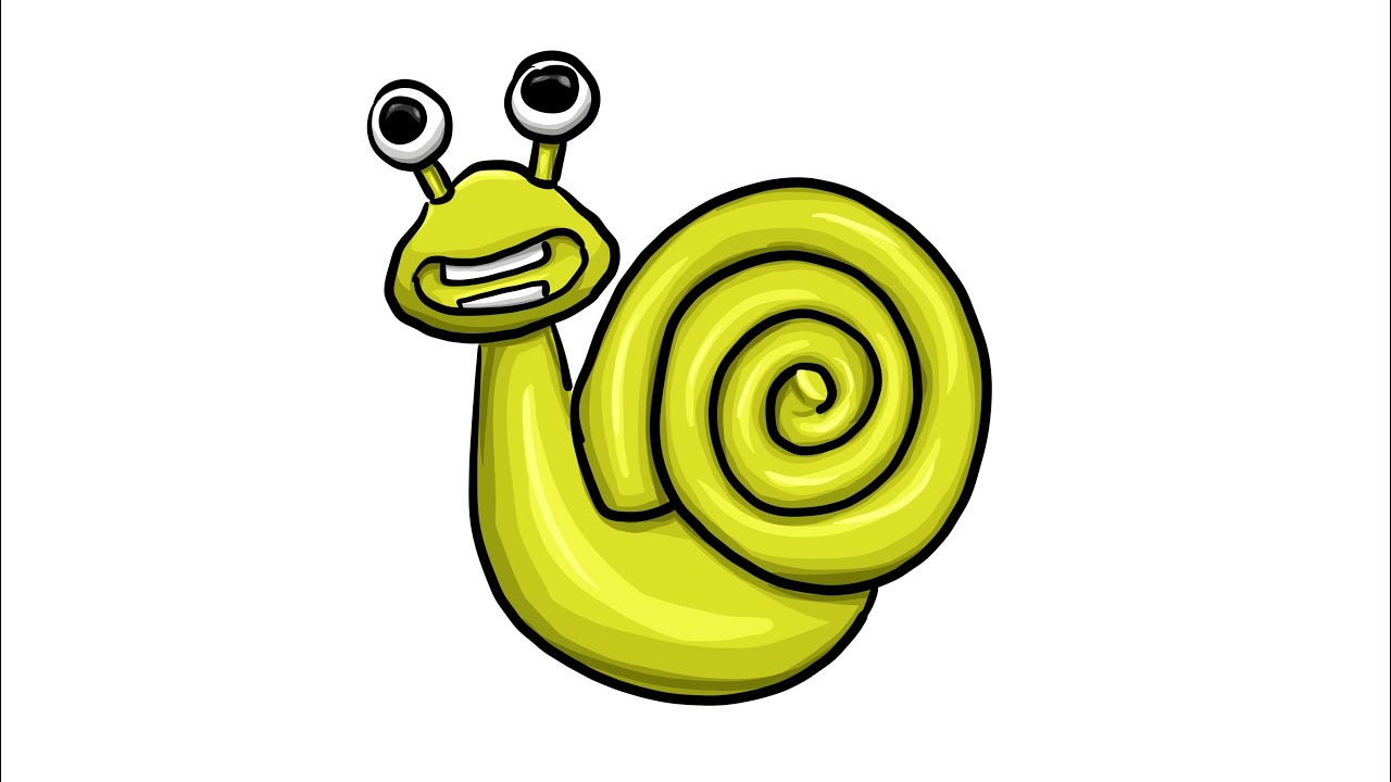 How to Draw *NEW* Snail Jumpscare | Garten Of Banban RP 2 | Roblox ...