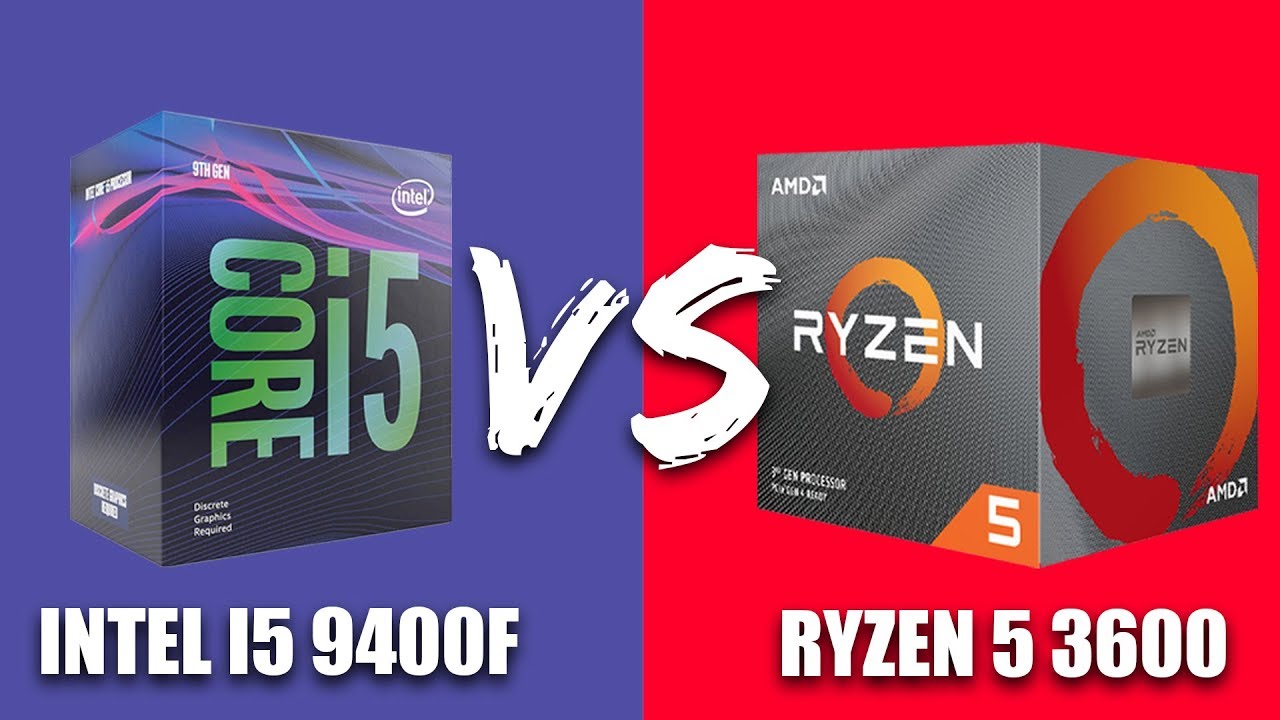 Intel I5 9400F Vs AMD Ryzen 5 3600 RTX 2080 Ti Checked In 10 Games