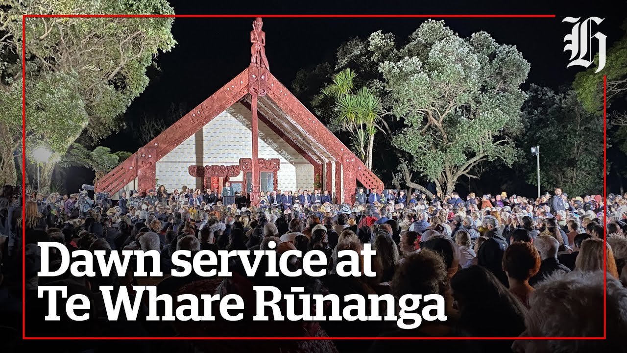Waitangi Day dawn ceremony | nzherald.co.nz - YouTube