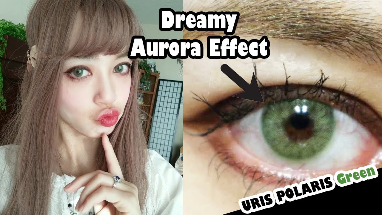 URIS POLARIS GREEN - You Have the Most Beautiful Green Eyes Ever! - YouTube