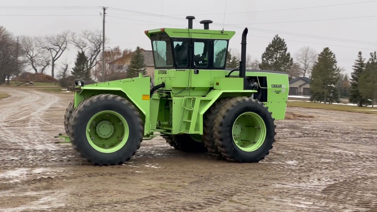 1982 STEIGER COUGAR III ST250 For Sale - YouTube