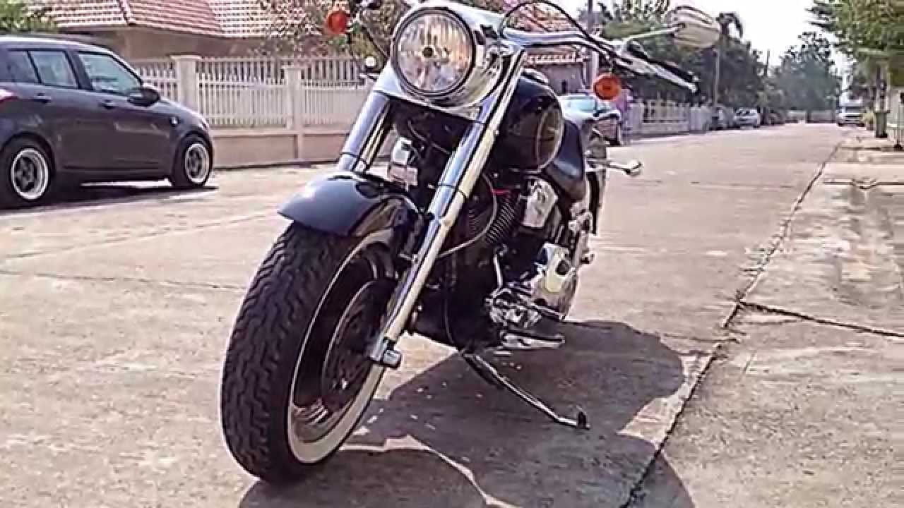 FATBOY 1998 Evolution Engine - YouTube