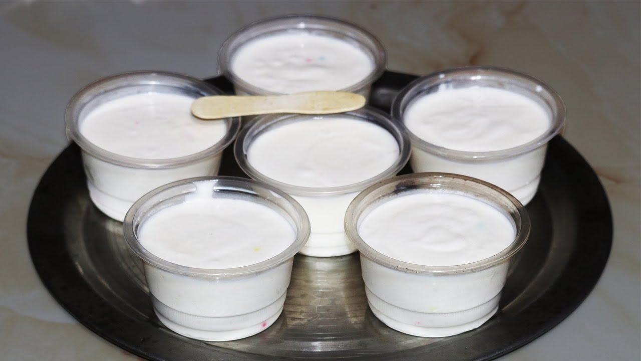 ভ্যানিলা কাপ আইসক্রিম রেসিপি || Vanilla Ice Cream Recipe Bengali ...