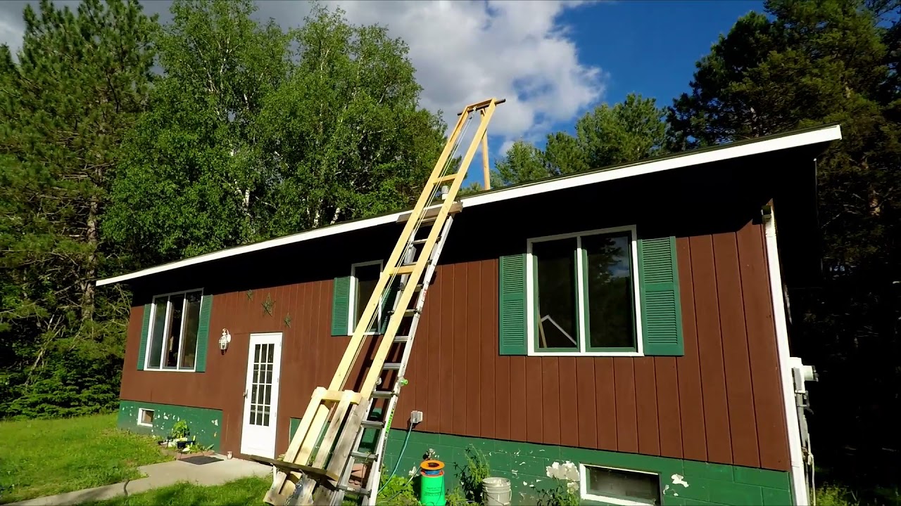 DIY Homemade Shingle Lift - YouTube