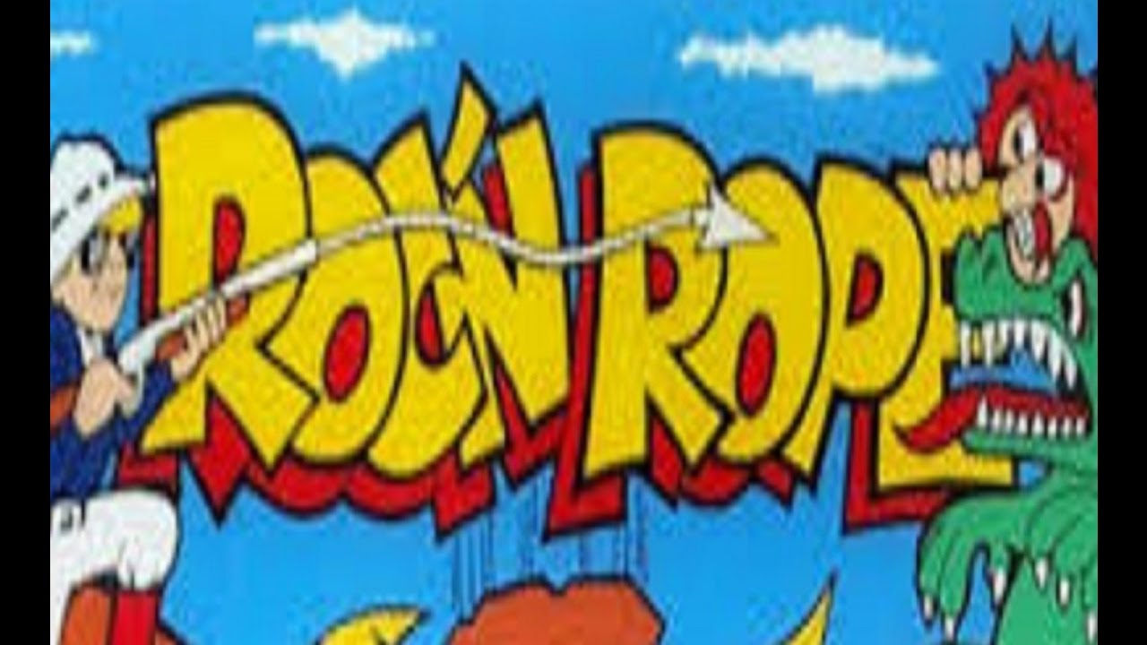 Roc N Rope arcade video game High Score tutorial 73530 - YouTube