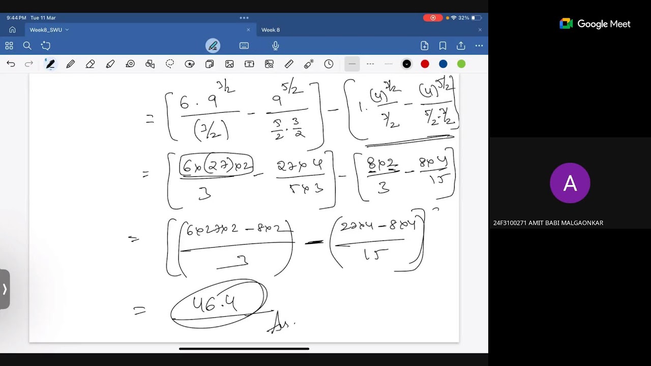 Week-8 - Problem solving session - YouTube