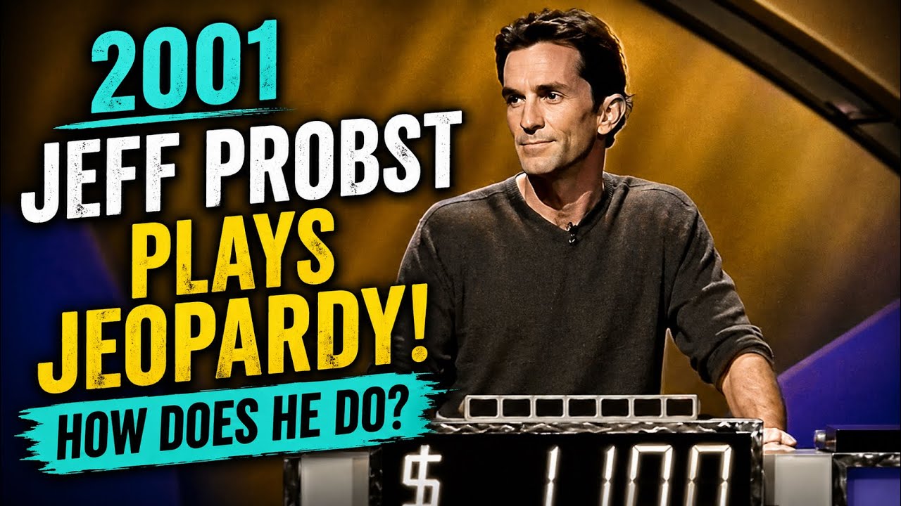 Jeff Probst Plays Jeopardy! How does he do? (2001) Full Episode. - YouTube