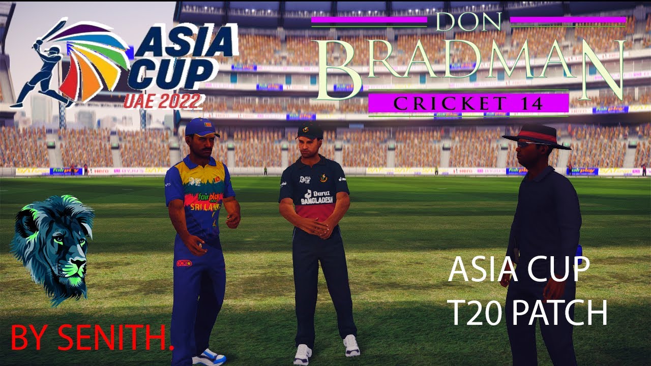 ASIA CUP T20 PATCH (mini patch) BY SENITH FOR DBC 14 - YouTube