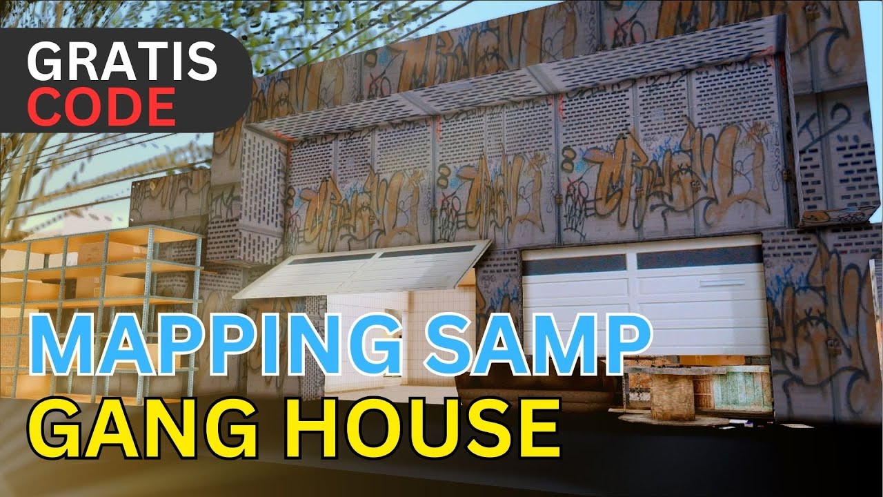 AKU MAPPING GANG HOUSE BISA DIMASUKIN SEPERTI DI GTA 5? - GTA SA SAMP # ...