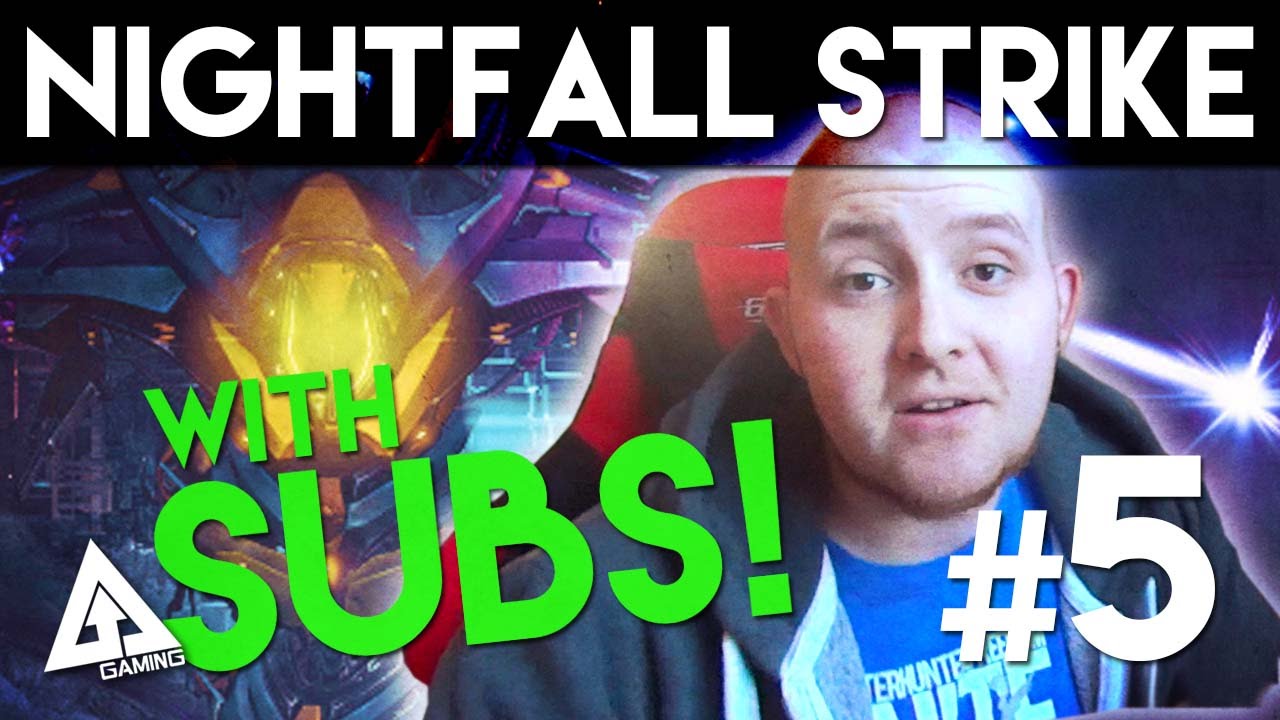 Destiny Let's Play - Nightfall Strike and Rewards "Playing with ...