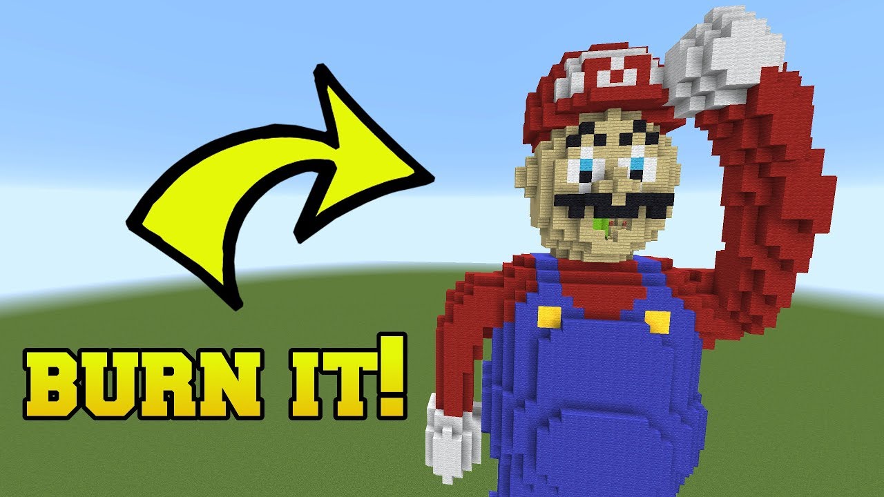 IS THAT MARIO?!? BURN HIM!!! - YouTube